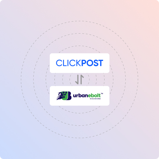 Urbane Bolt API Integration and Tracking with ClickPost